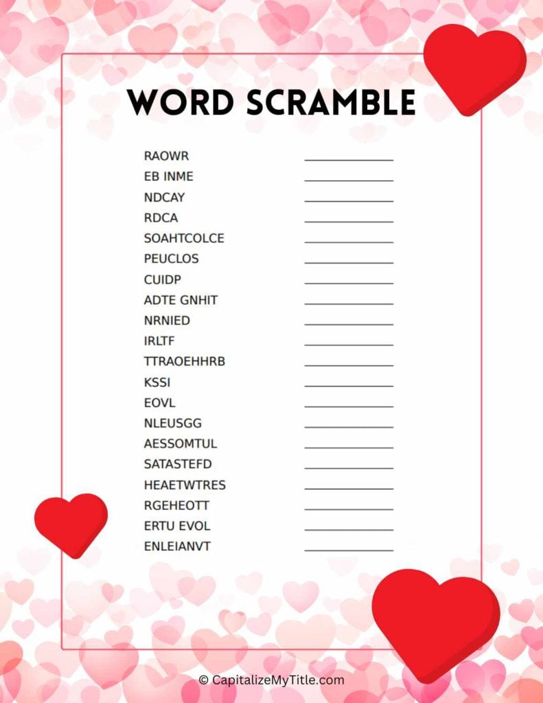 250+ Valentine's Day Words & Phrases: Romantic Words to Describe Love ...